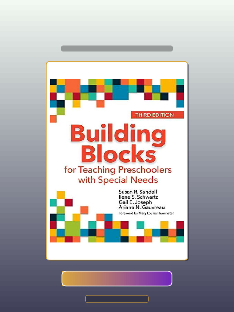 Building Blocks For Teaching Preschoolers With Special Needs Ebook and ...