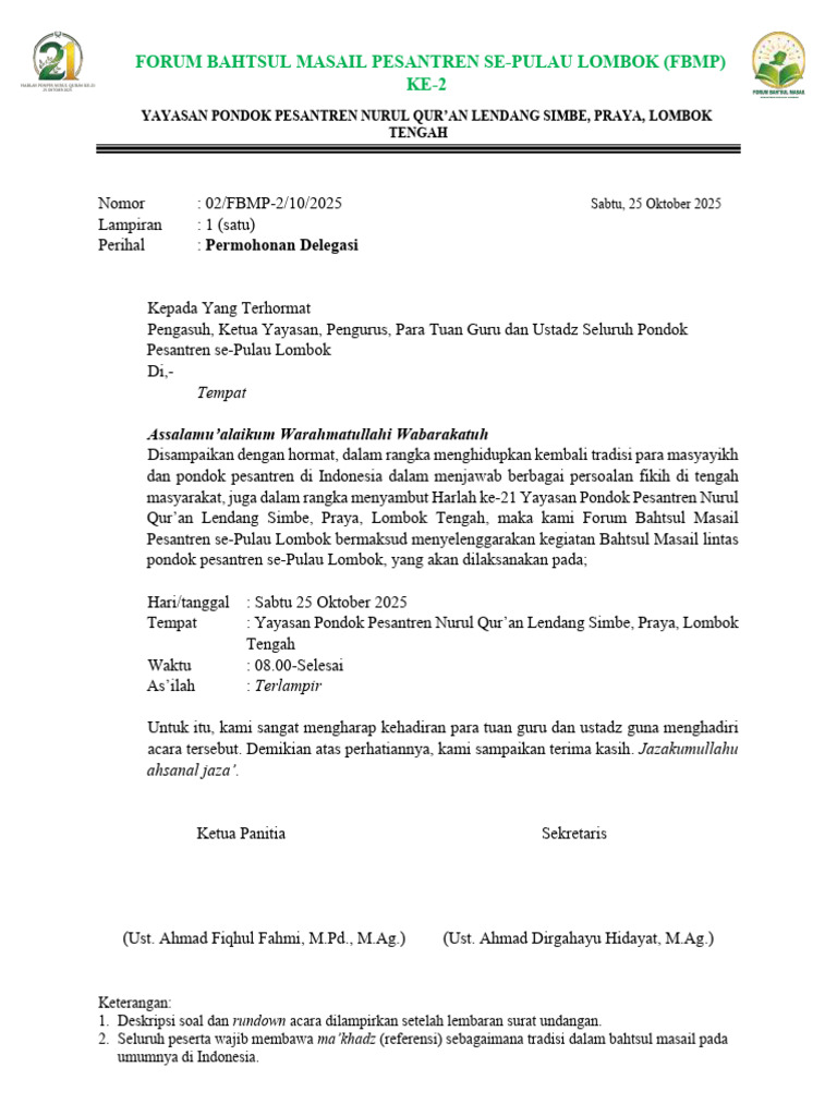 Forum Bahtsul Masail Pesantren Lombok | PDF