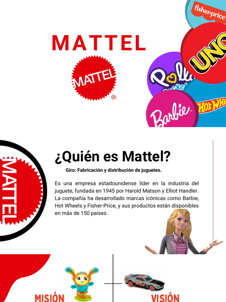 Misión y Visión de Mattel | PDF