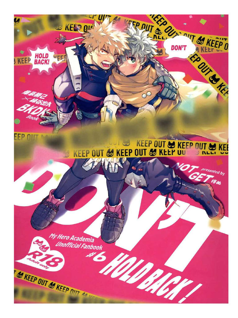 Don't Hold Back! - Boku No Hero Academia DJ | PDF