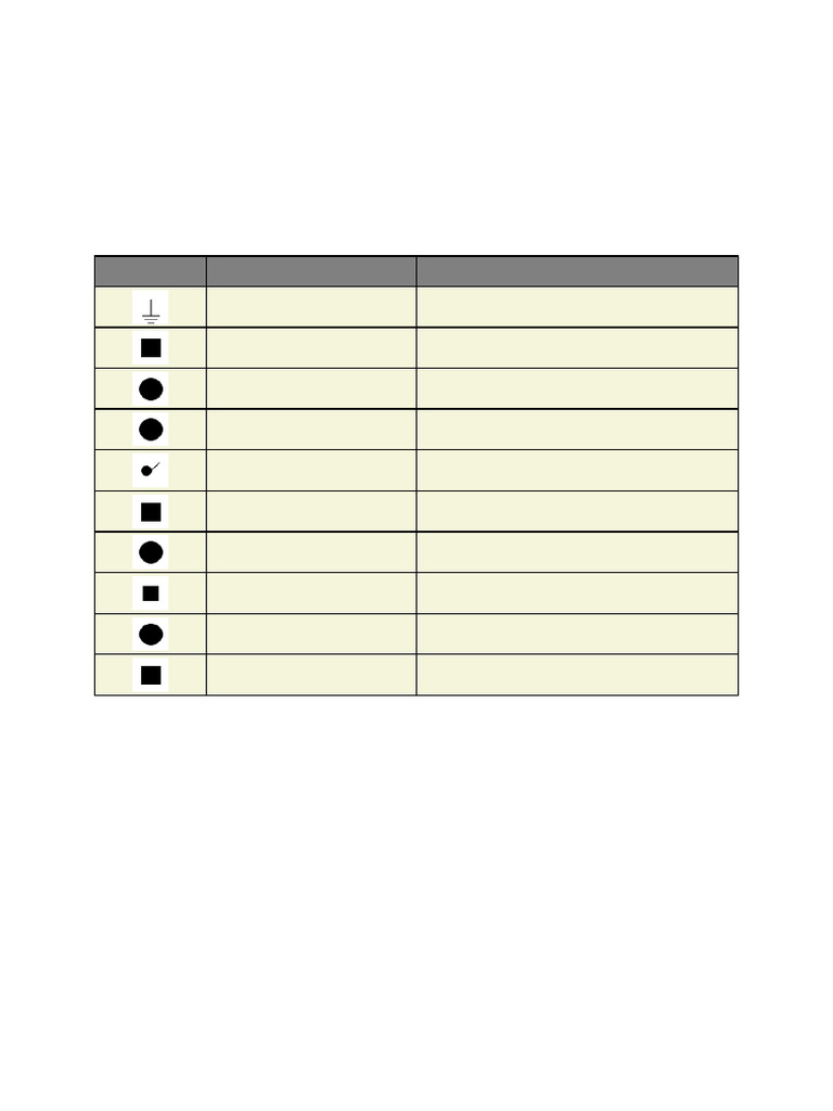 PEC Electrical Symbols Guide | PDF