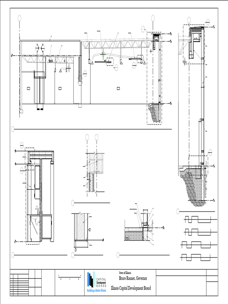 16 A6.2 - Building Sections | PDF | Wall | Architectural Elements