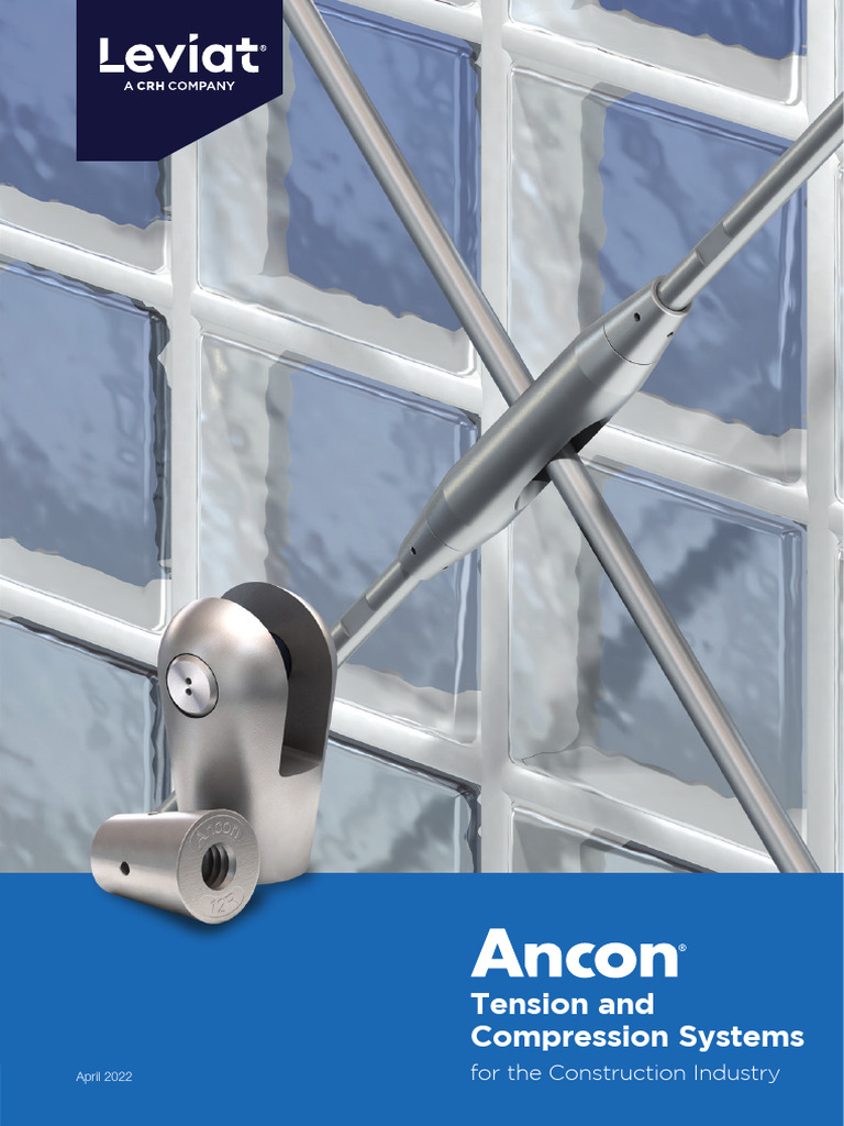 Ancon Tension Compression Systems | PDF | Nut (Hardware) | Screw