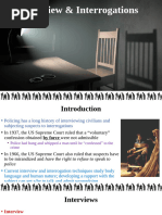 The Reid Nine Steps of Interrogation | PDF | Interrogation | Nonverbal ...