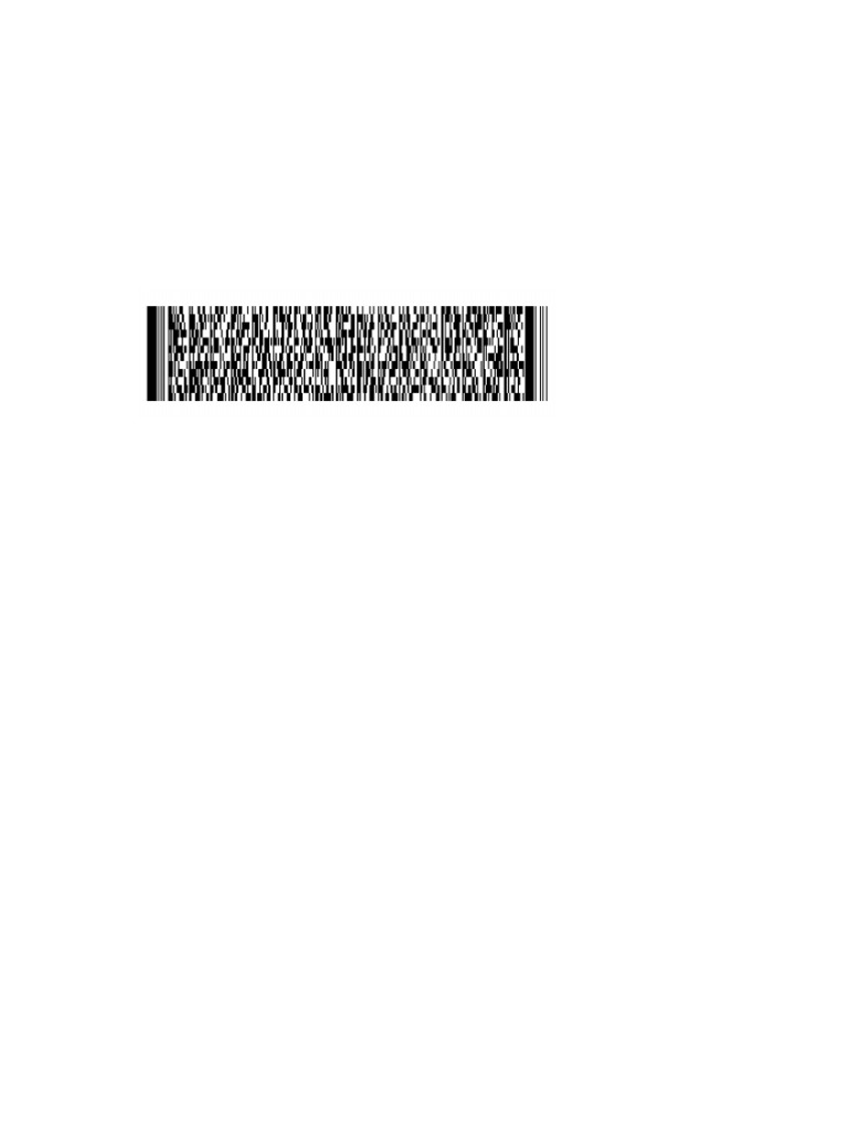 Drivers License Barcode-1 | PDF