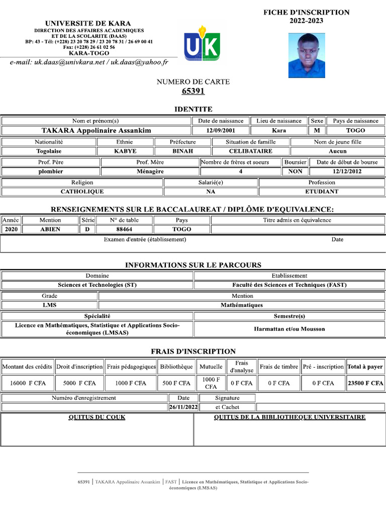 Fiche Definitive | PDF