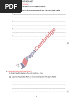 2022 ICT IGCSE Past Exam Papers | PDF