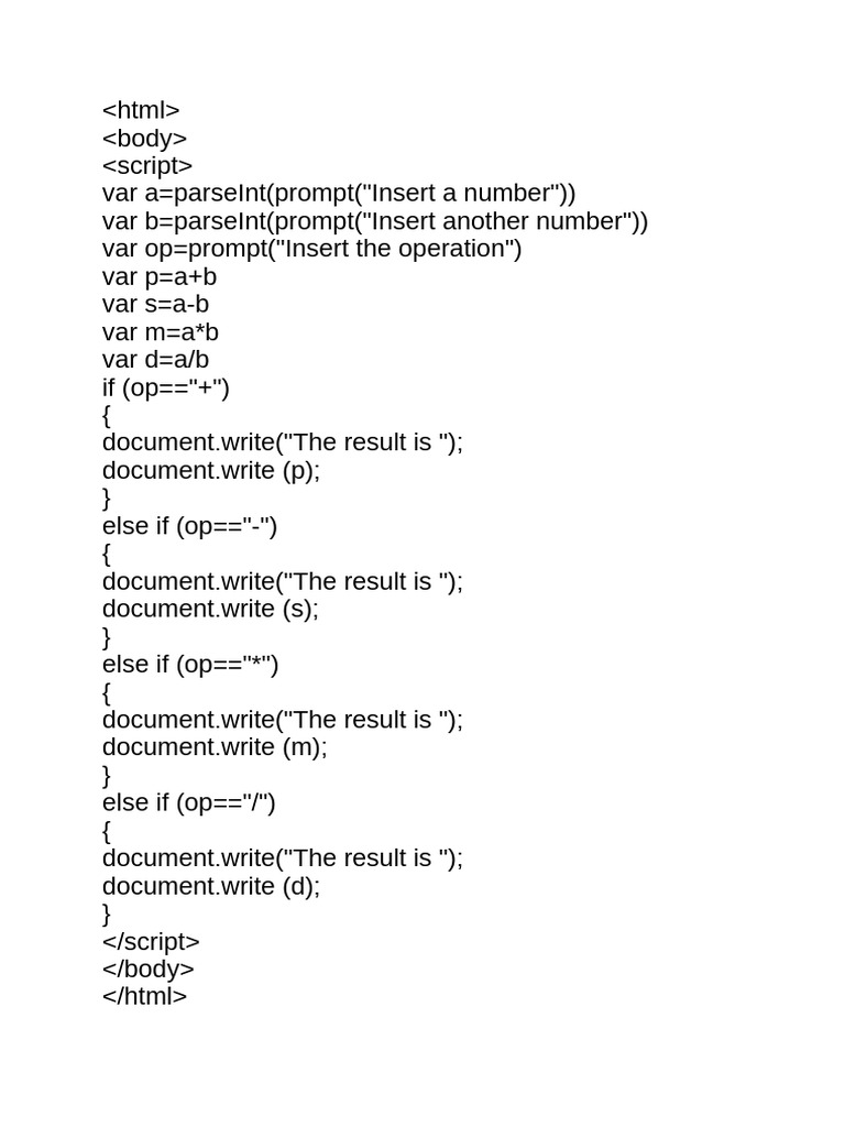 Calculator Copy - HTML | PDF
