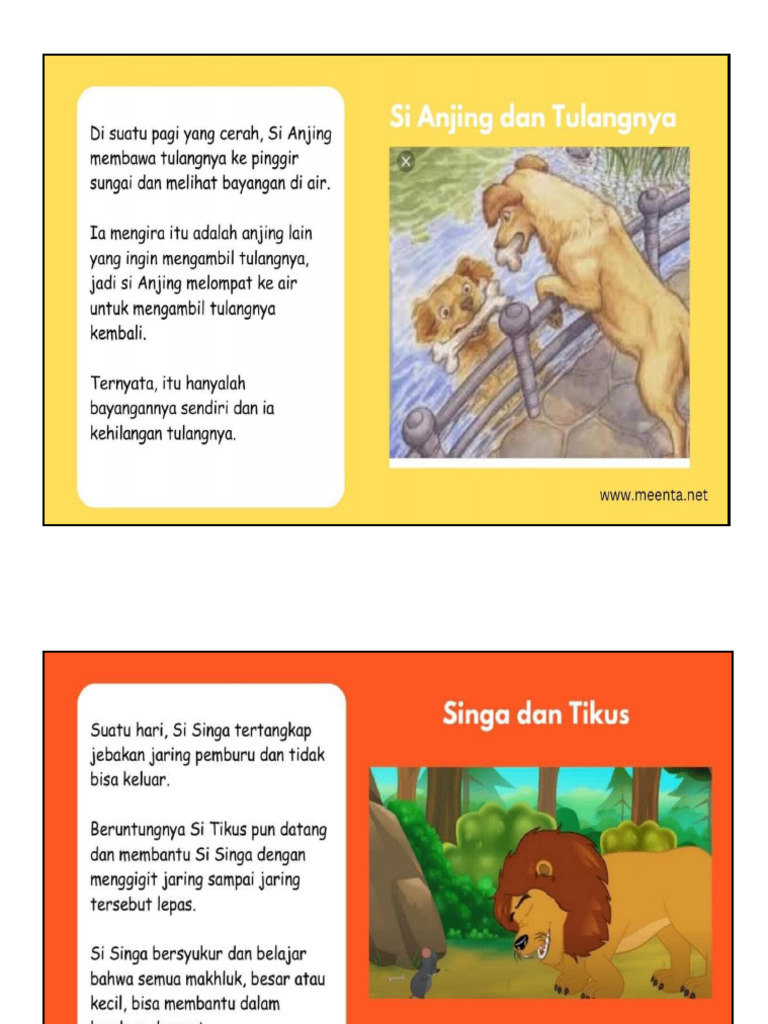 Si Anjing Dan Tulangnya | PDF
