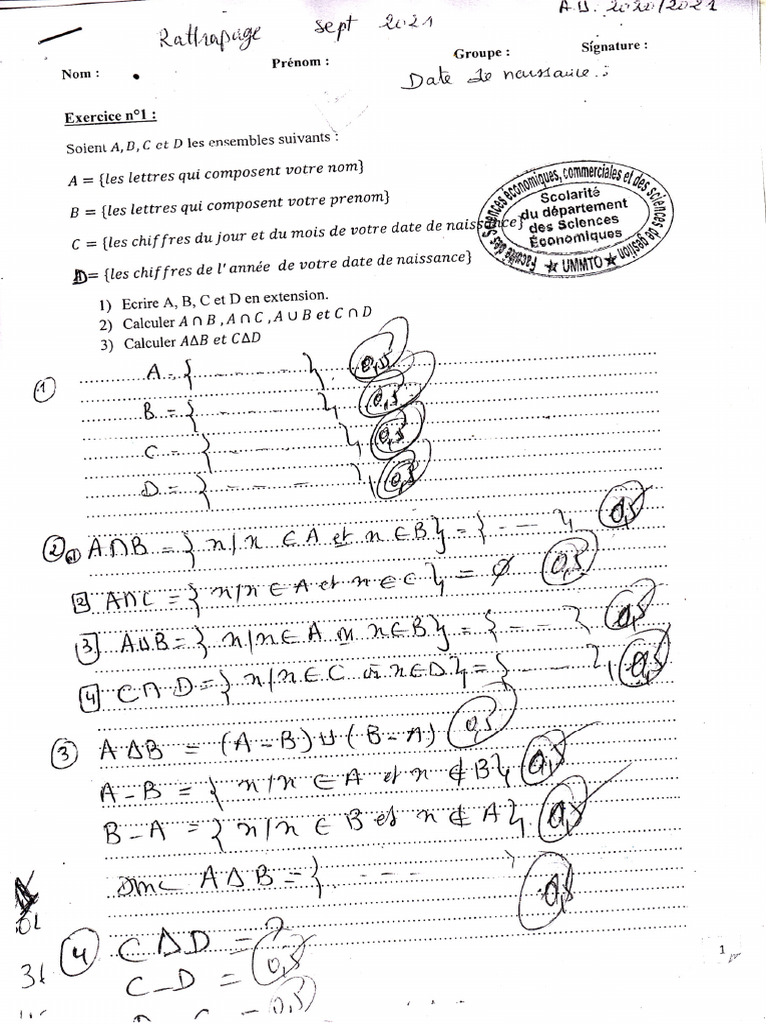 Module Maths S1 Et S2 1 | PDF