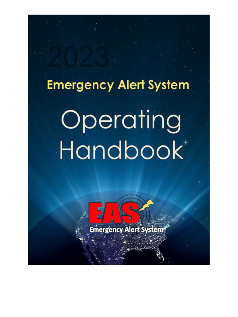 2023 EAS Operating Handbook | PDF | Telecommunications | Information ...