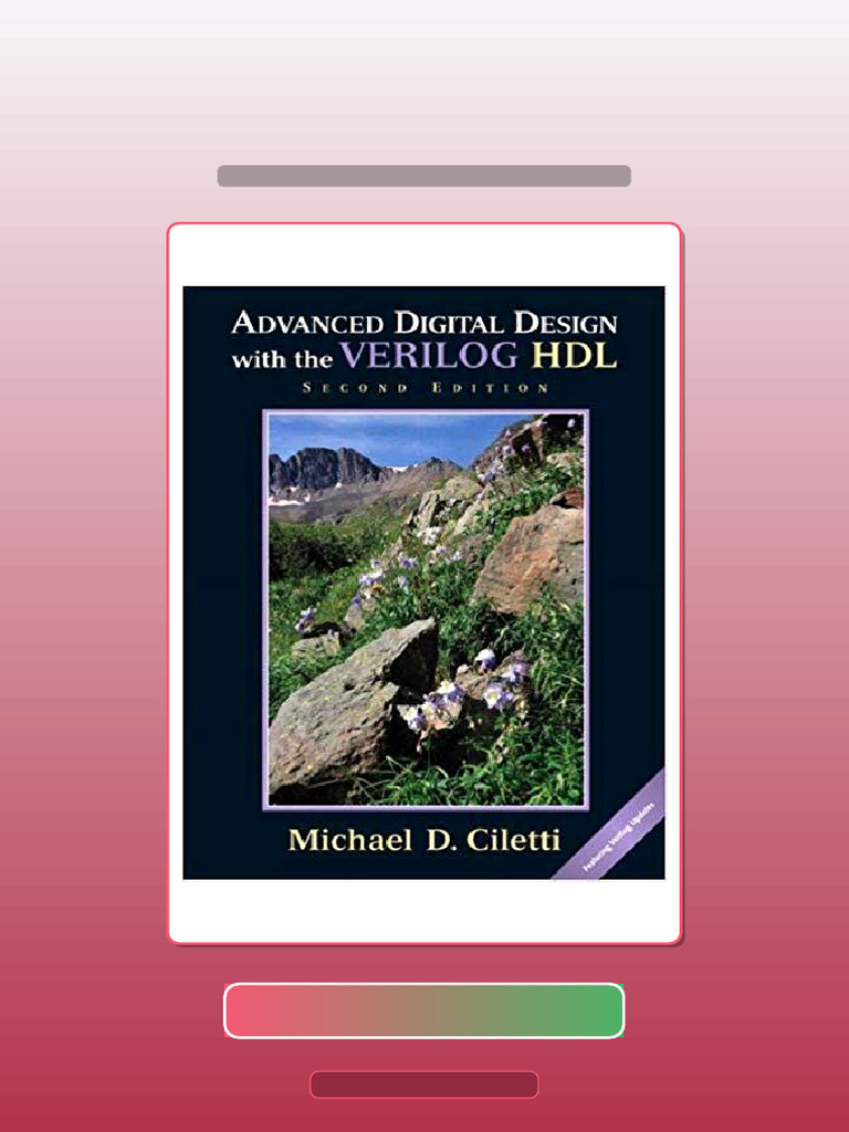 Advanced Digital Design With The Verilog HDL 2nd Edition Ebook and ...