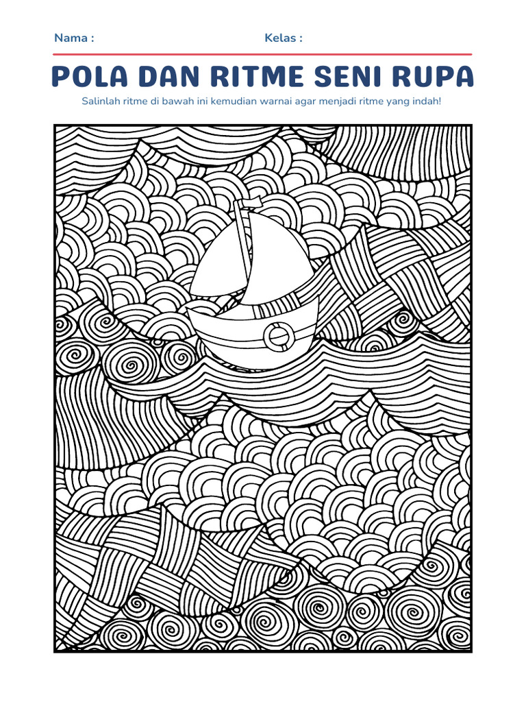 Pola dan Ritme dalam Seni Rupa | PDF