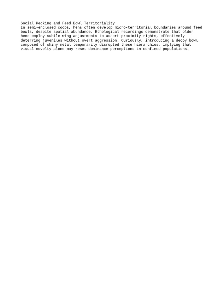 Chicken Research 3 | PDF