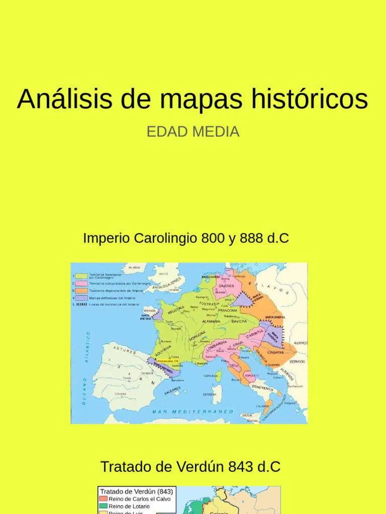 Mapas Históricos Edad Media | PDF