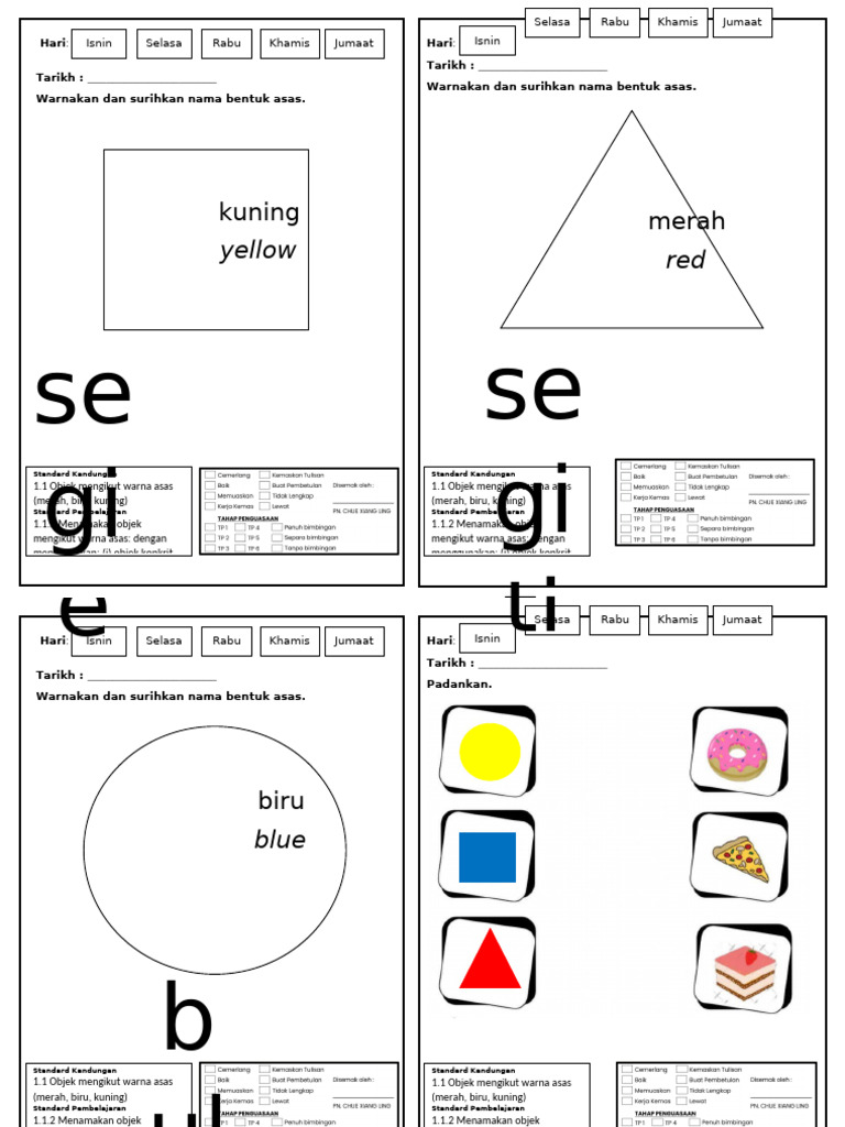 Kenal Bentuk Asas | PDF
