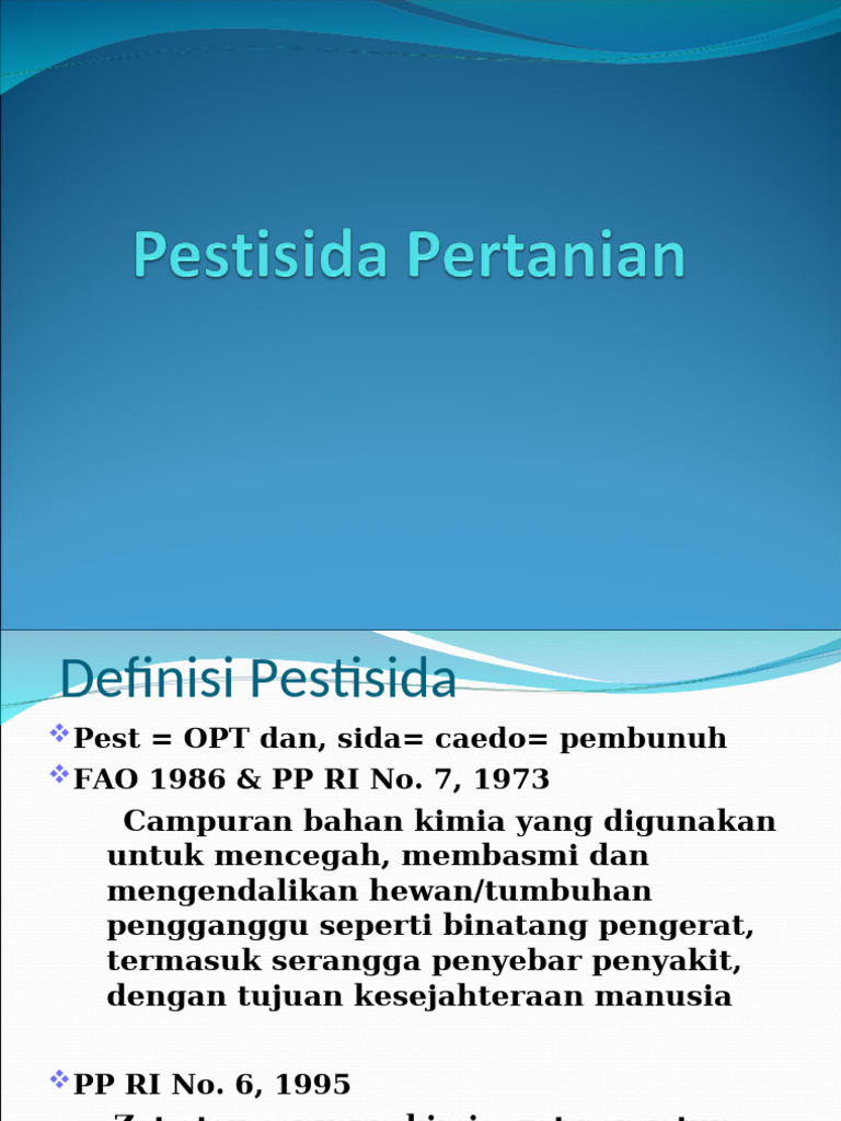 8. Pestisida Alami | PDF