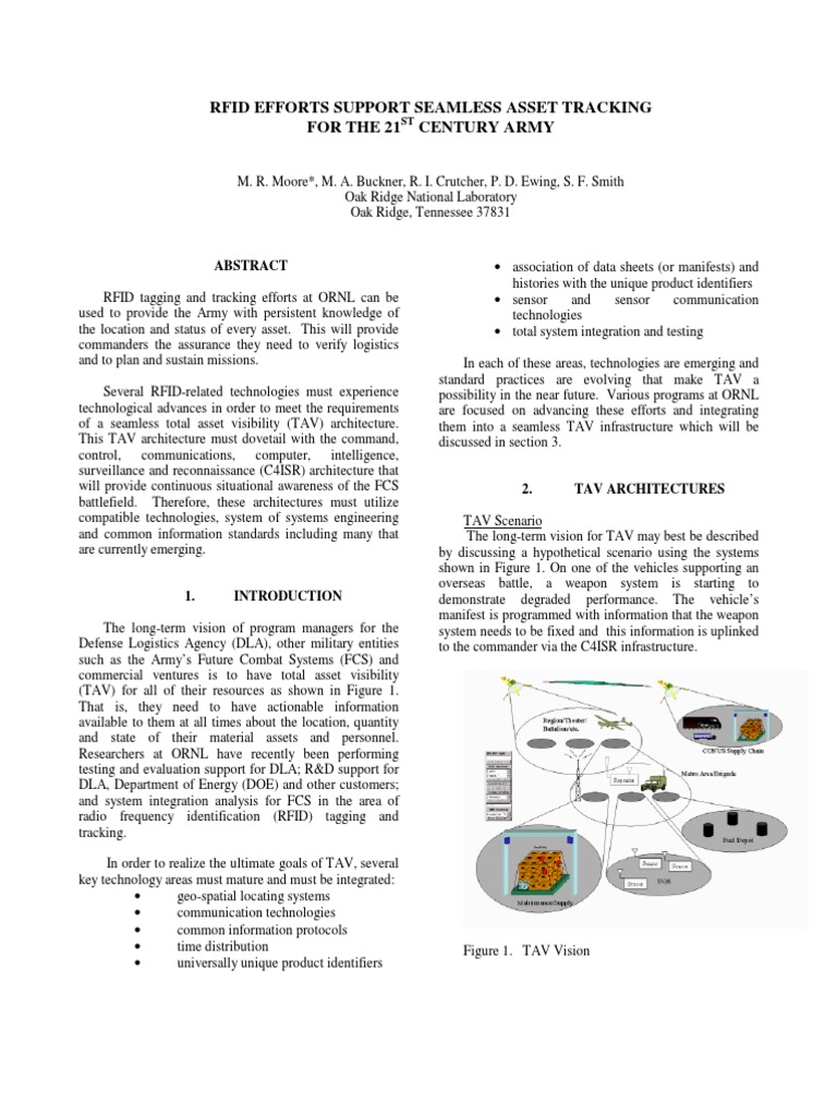 Military Rfid Tracking | PDF | Radio Frequency Identification | Armed ...