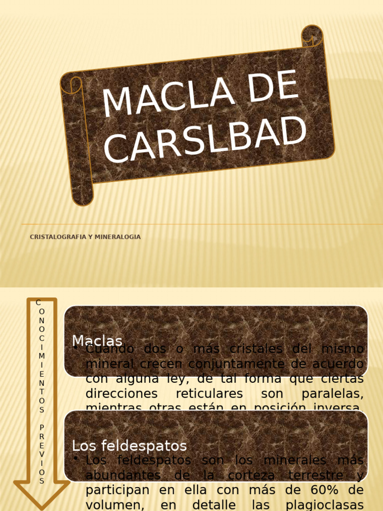 Macla de Carslbal... Diapos Finales | PDF | Minerales | Mineralogía