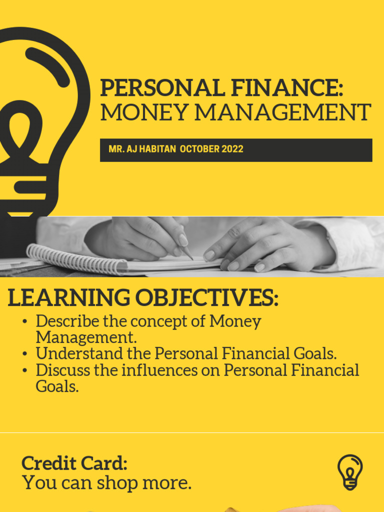 Personal Finance: Money Management Guide | PDF | Personal Finance | Debt