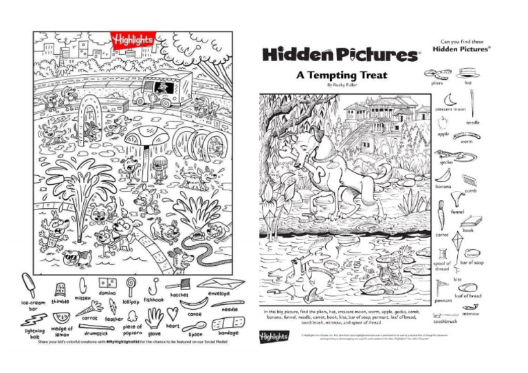 Hidden Pictures 3 | PDF