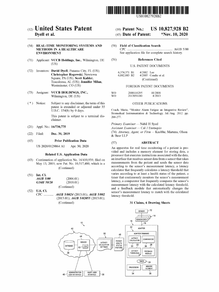 Real-Time Monitoring Systems and | PDF | Computer Network | Prior Art