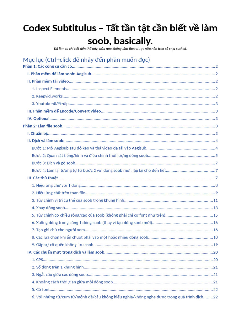 Codex Sub Titulus | PDF