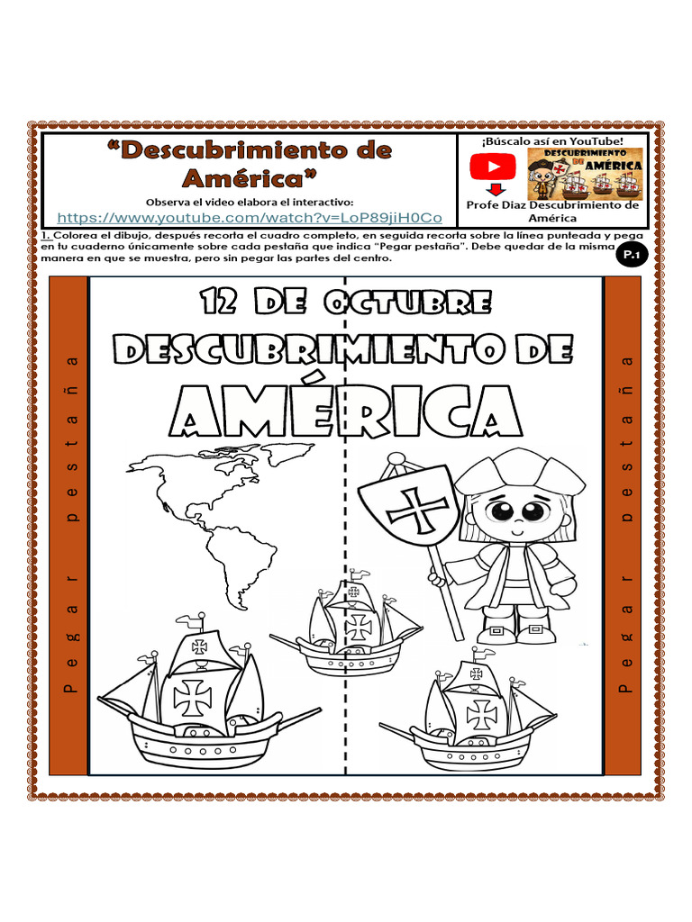 Actividad Interactiva: Descubrimiento de América | PDF
