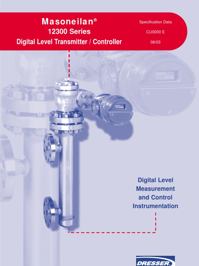 Masoneilan: 12300 Series Digital Level Transmitter / Controller | PDF ...