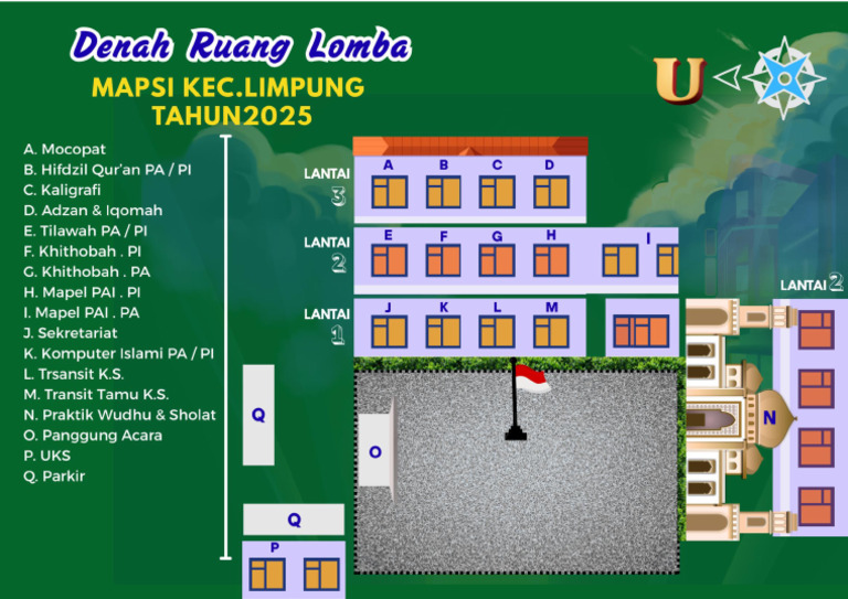 Denah Mapsi 2025-1 | PDF
