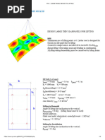 Precast Concrete Lifting Hook Design | PDF | Bending | Structural ...