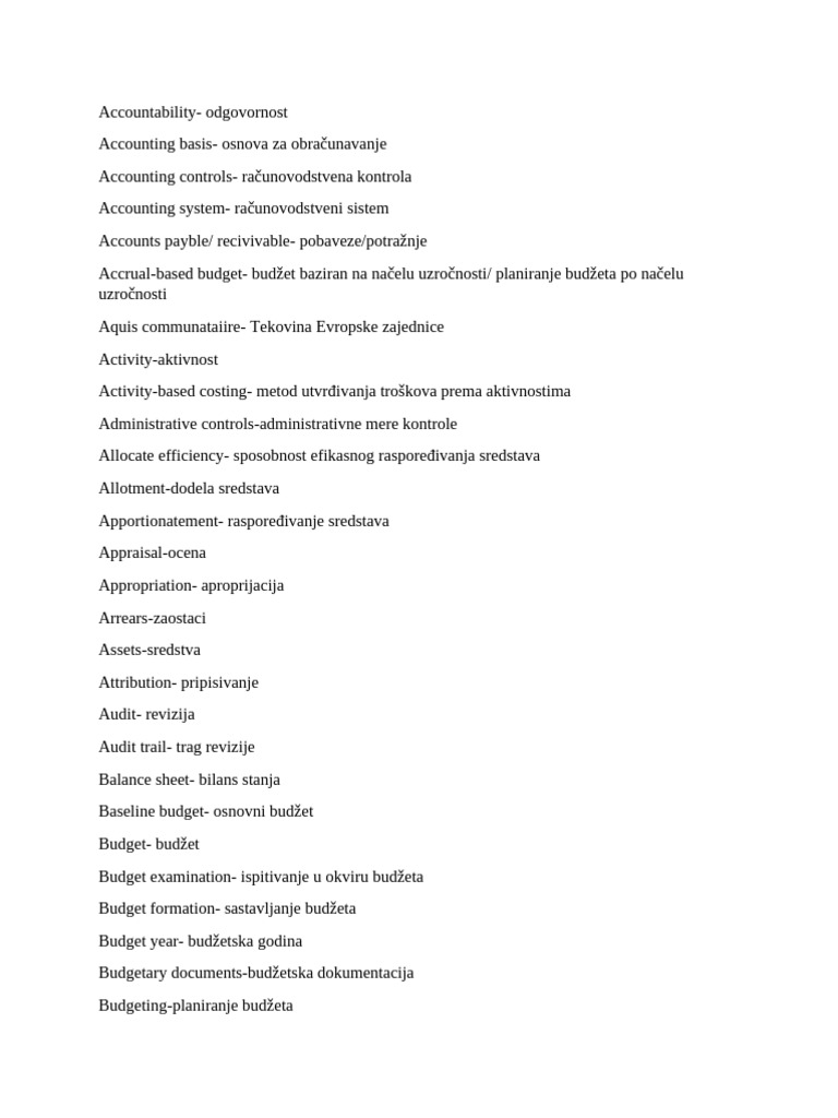 Glosar | PDF