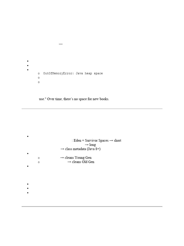 What Is A Memory Leak in Java: Cannot Be Garbage Collected Caused by Unintentional References ...