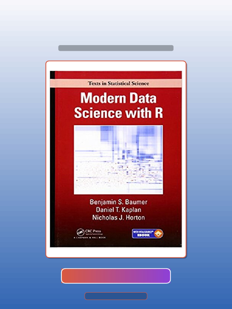 Modern Data Science With R 1st Baumer Get It Now | PDF | Data Science ...