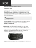Health and Safety in ICT Workstations | PDF | Computer Keyboard ...