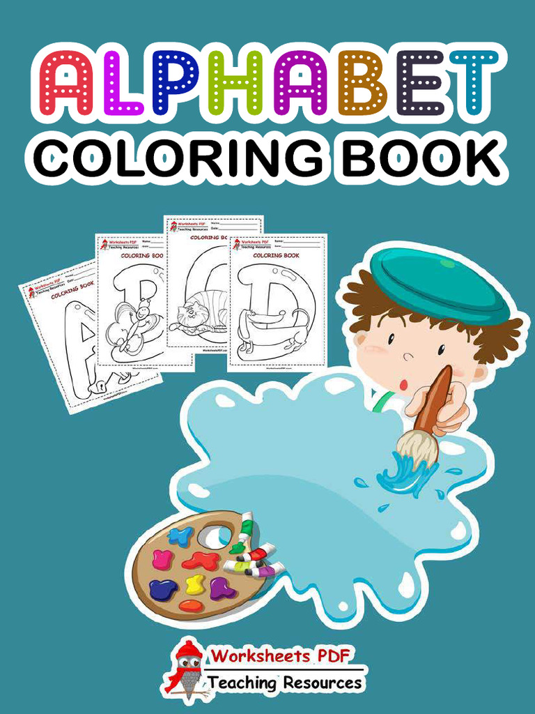Alphabet Coloring Book Compressed | PDF