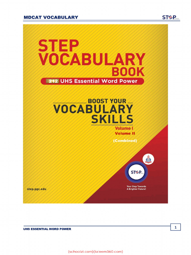 English Vocabulary 2025 | PDF