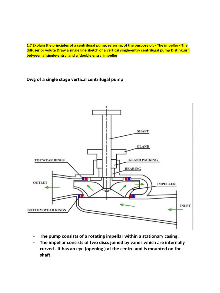 Centrifugal Pump Principles Explained | PDF | Pump | Fluid Dynamics