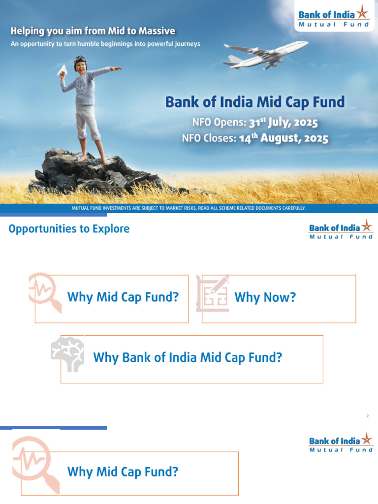 Bank of India Mid Cap Fund Product Presentation | PDF