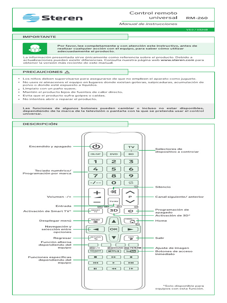 RM-260-instr (1) .Web | PDF