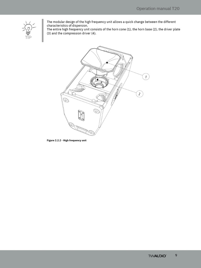 T20 High Frequency Unit Manual | PDF