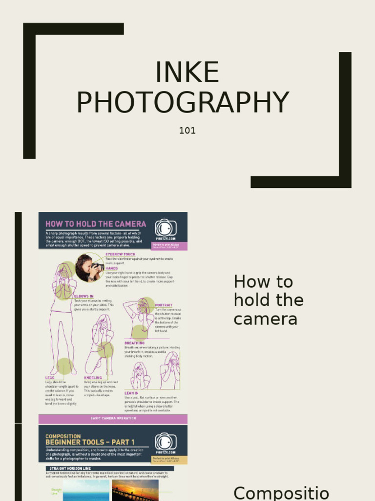 Photography Basics: Camera Techniques | PDF