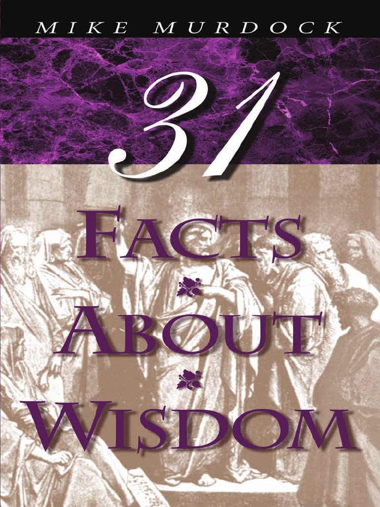 B 46 31 Facts About WisdomSample1 | PDF | Wisdom | Book Of Proverbs