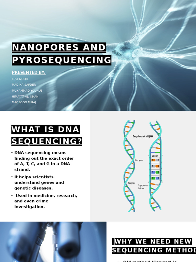 Nanopore vs. Pyrosequencing Explained | PDF | Dna Sequencing | Dna