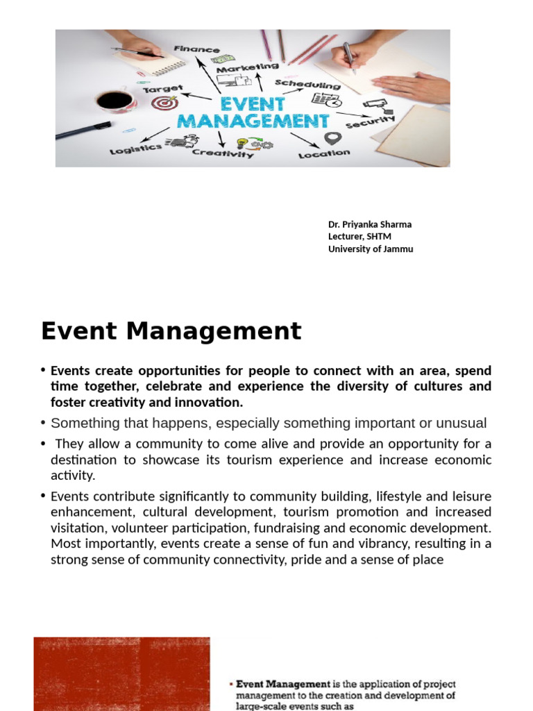 Event Management Insights and Benefits | PDF | Tourism | Risk Management