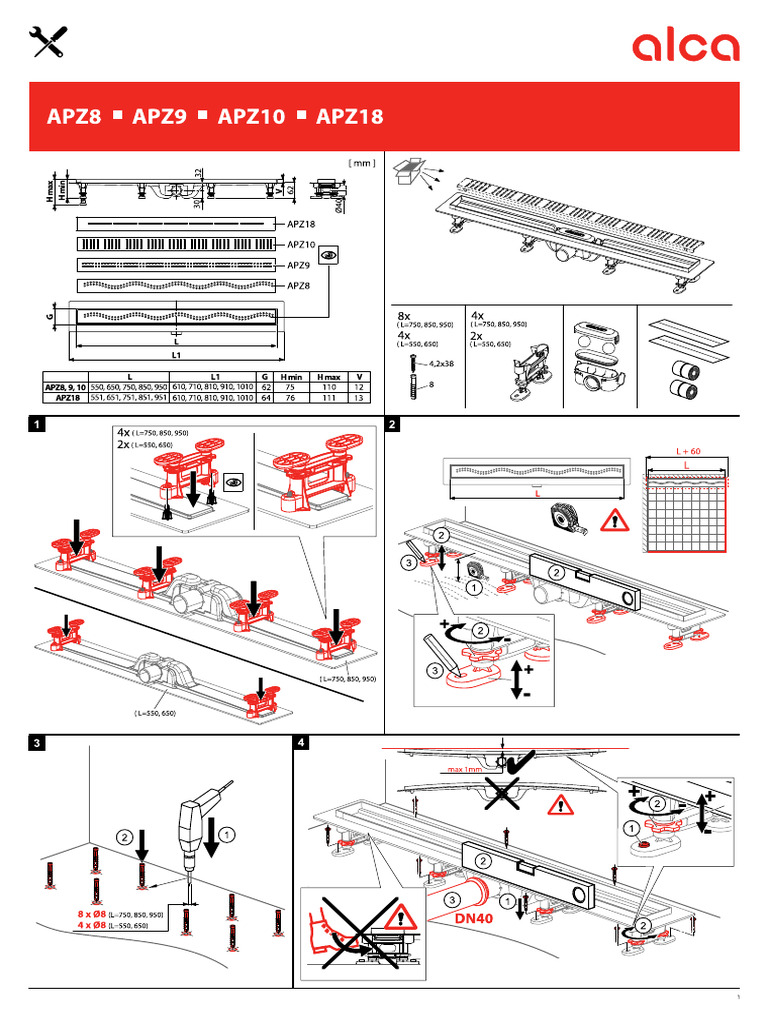 Apz10 Simple Installation Instructions | PDF