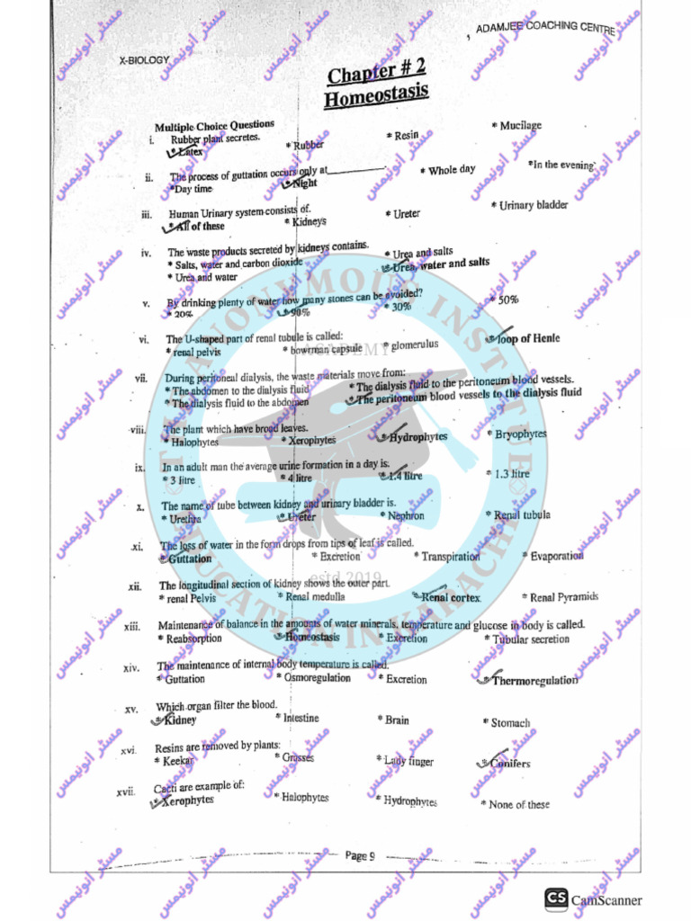 Chapter 2 Biology | PDF