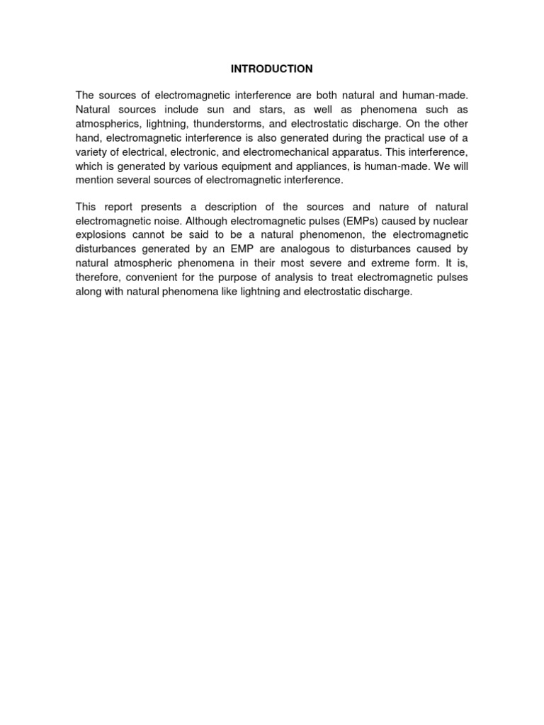 EMI Sources | Download Free PDF | Electromagnetic Interference ...
