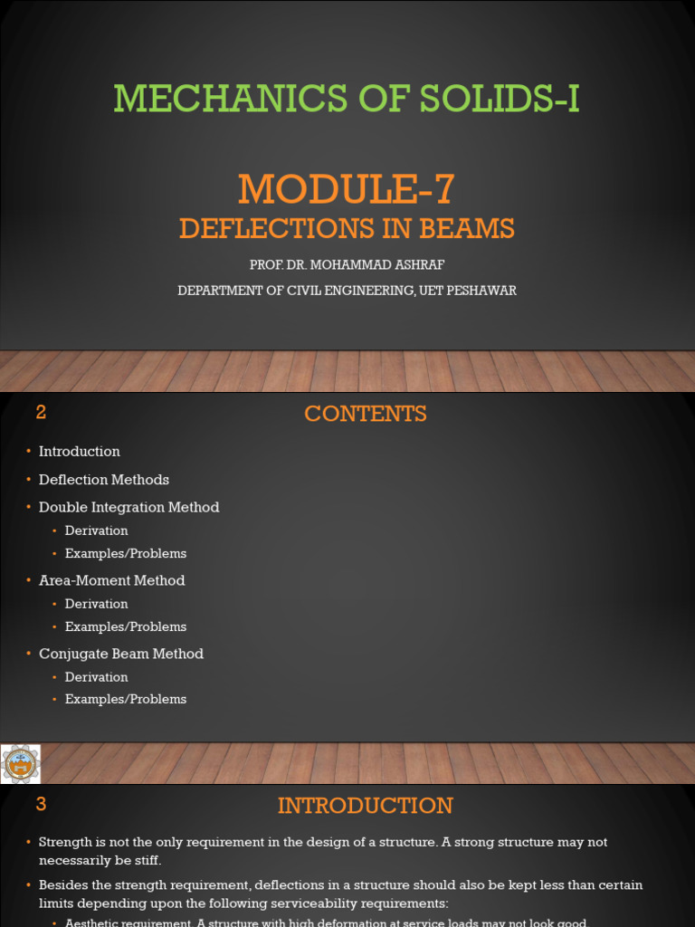 Beam Deflection Methods Explained | PDF | Beam (Structure) | Integral