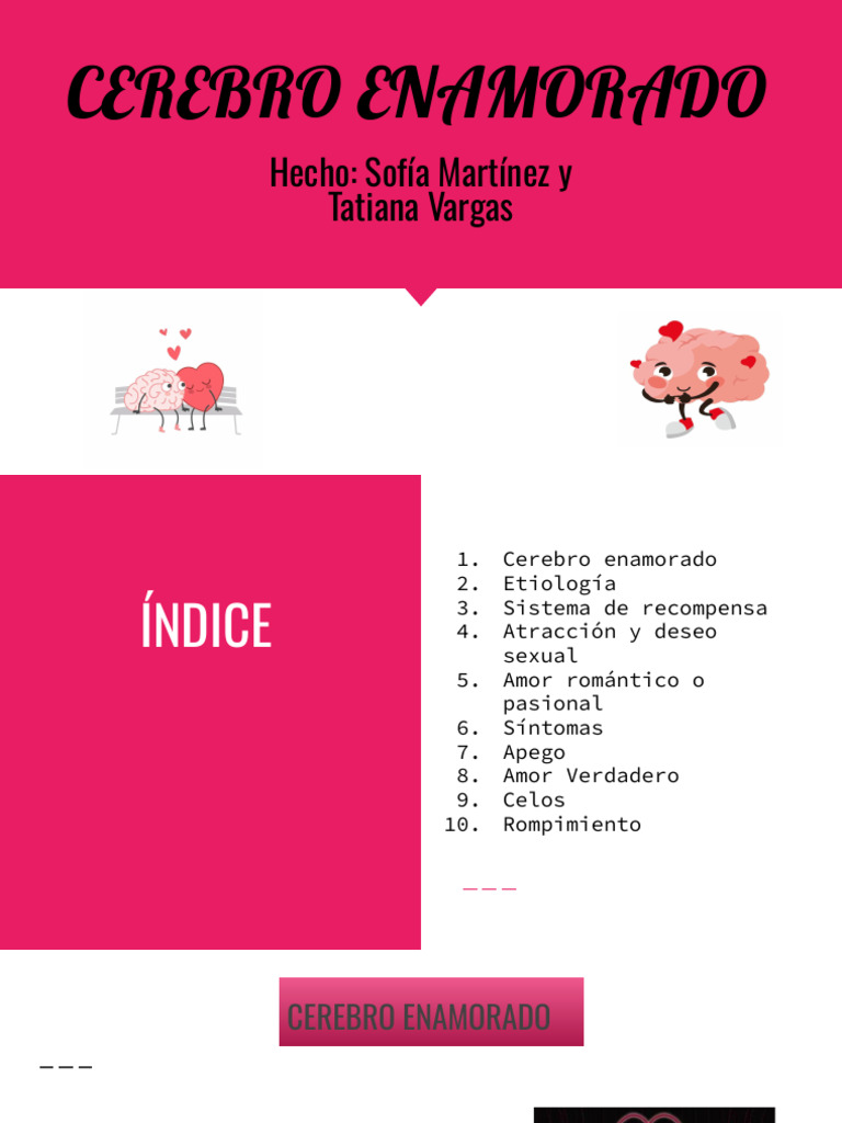 El Cerebro Enamorado: Hormonas y Amor | PDF | Amor | Dopamina